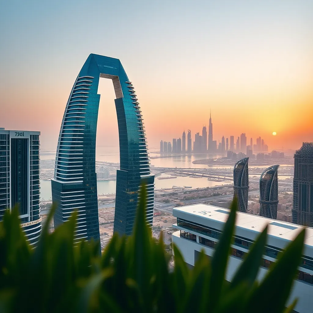 Explore Palm View Tower: Dubai's Architectural Marvel