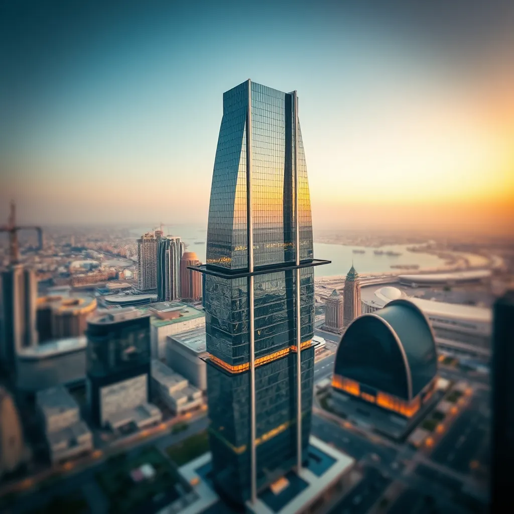 Exploring the Financial Tower in Dubai