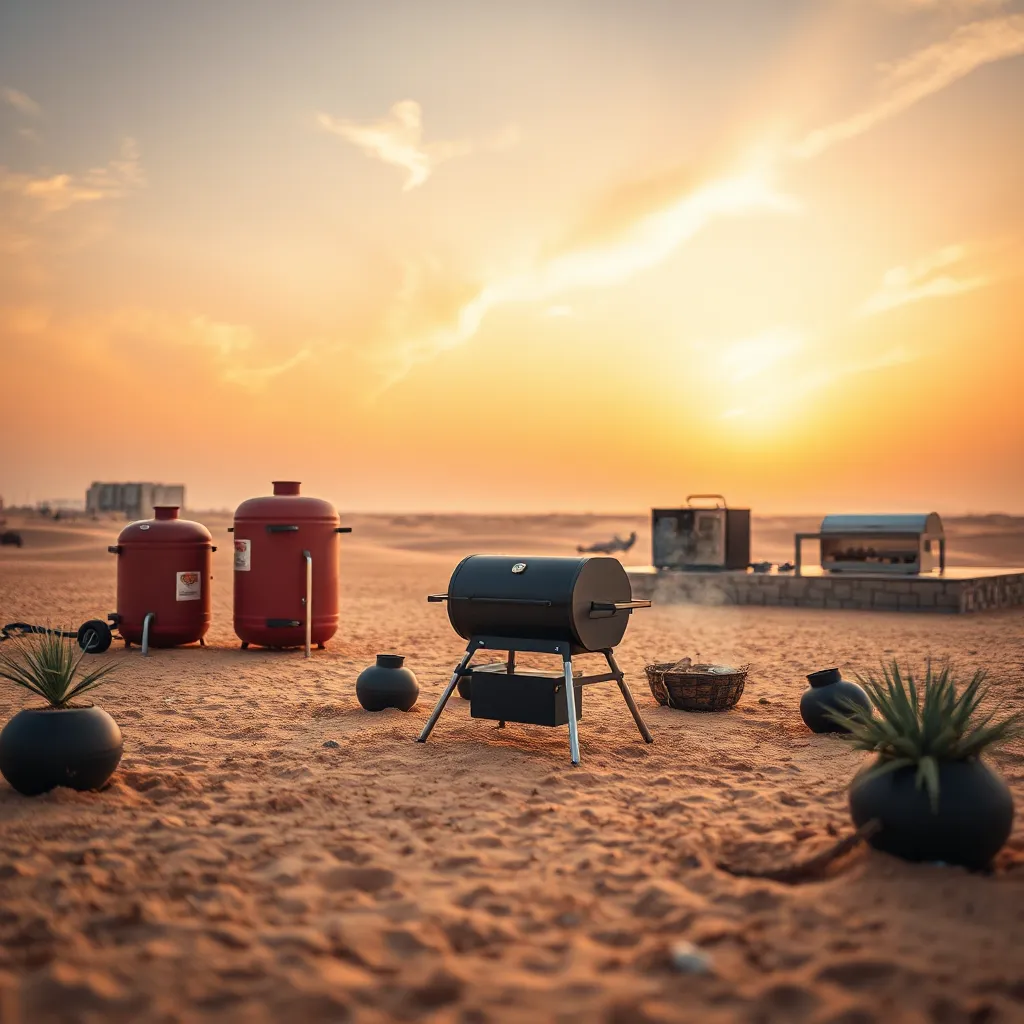 Discovering Public BBQ Spots in the Dubai Desert